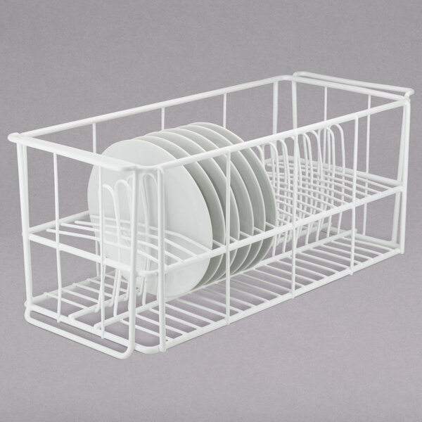 10 Strawberry Street SLD20 20 Compartment Catering Plate Rack for Salad ...