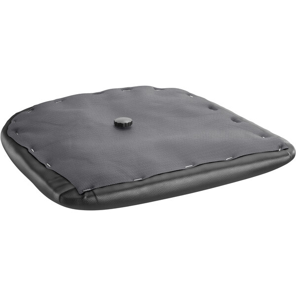 Lancaster Table & Seating Alloy Series Black Vinyl Cushion for Alloy Chairs