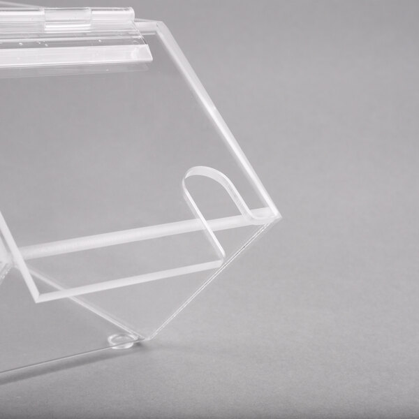 Cal-Mil 492-N Stackable Topping Dispenser w/ Notch Lid