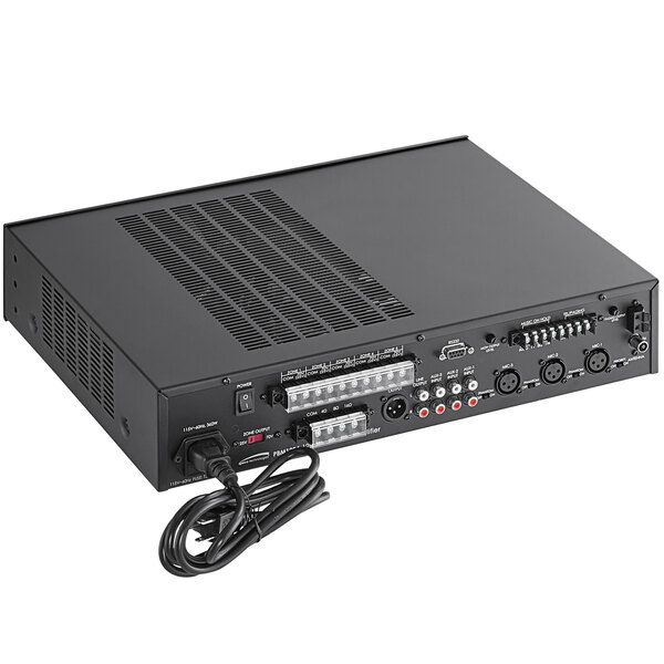 Speco Technologies PA Mixer Amplifier with Module Bay PBM120A - 120W, 115V