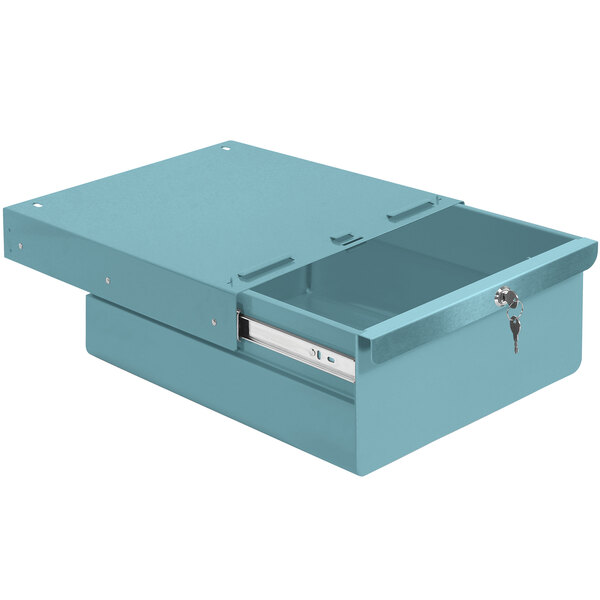 BenchPro 20" x 14 1/2" x 6" Deluxe Light Blue Steel Drawer D6