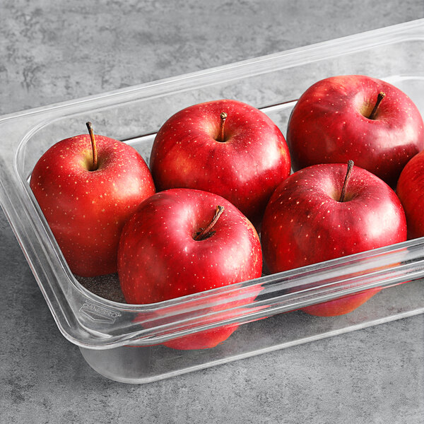 Fresh Wax-Free Red Delicious Apples - 125/Case