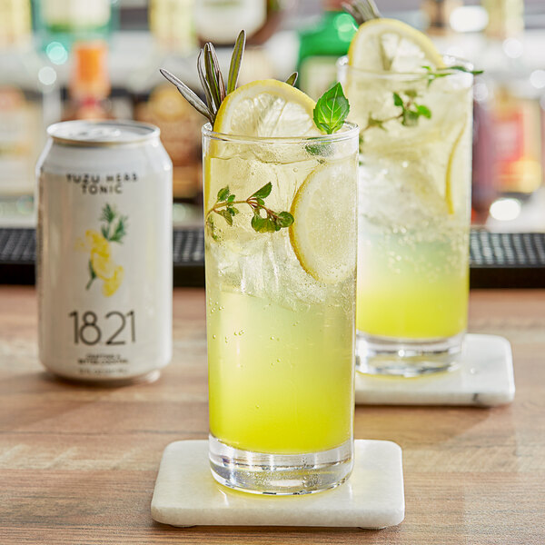 18.21 Bitters Yuzu Herb Tonic 12 fl. oz. - 6/Pack