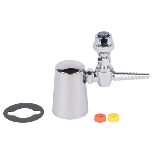 T&S BL-4210-01 Laboratory Turret with Needle Valve and Single Hose Cock