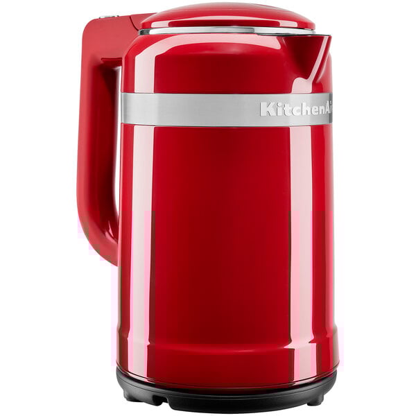 KitchenAid 1.5 Liter Red Electric Kettle with Dual-Wall Insulation ...