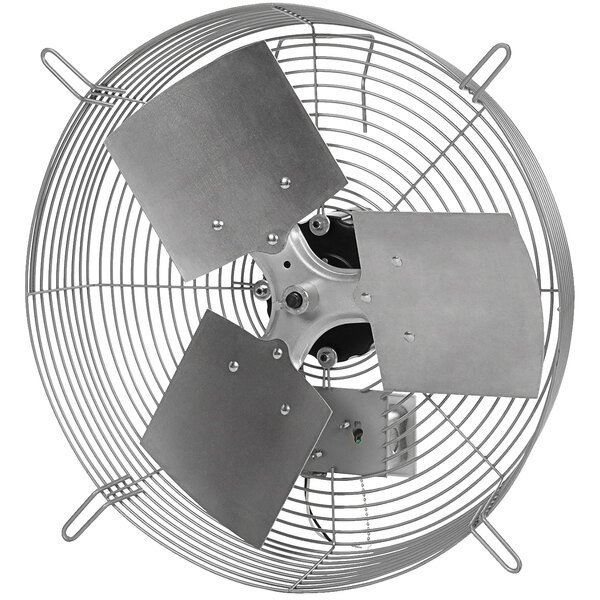 TPI 12" 3-Speed Wall-Mounted Direct Drive Exhaust Fan CE12D - 825 CFM ...
