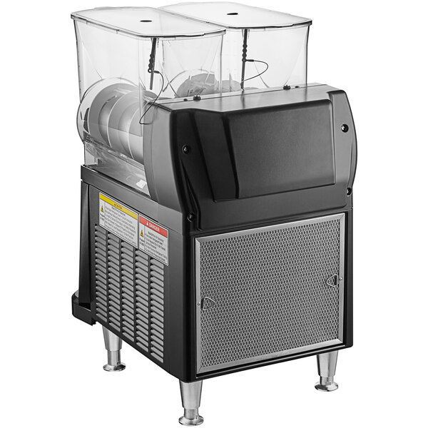 Bunn 58000.0012 Ultra NX Black Double 3 Gallon Slushy Machine with Flat ...