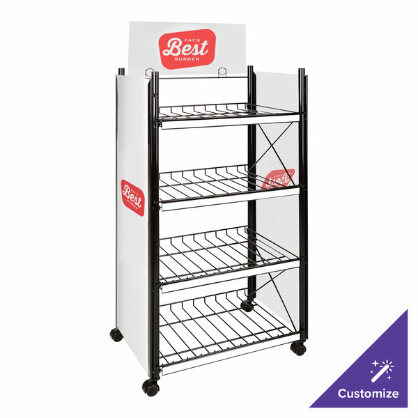 IRP Customizable Interchangeable Rack with Casters and Graphics 6751207