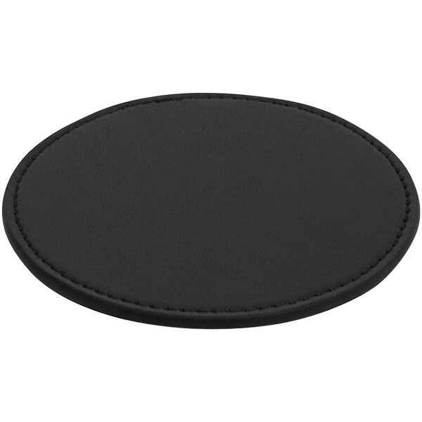room360 4" Black Vinyl Coaster