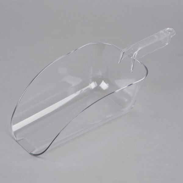 Cambro SCP64CW135 Camwear Clear Polycarbonate Scoop - 2 Qt.