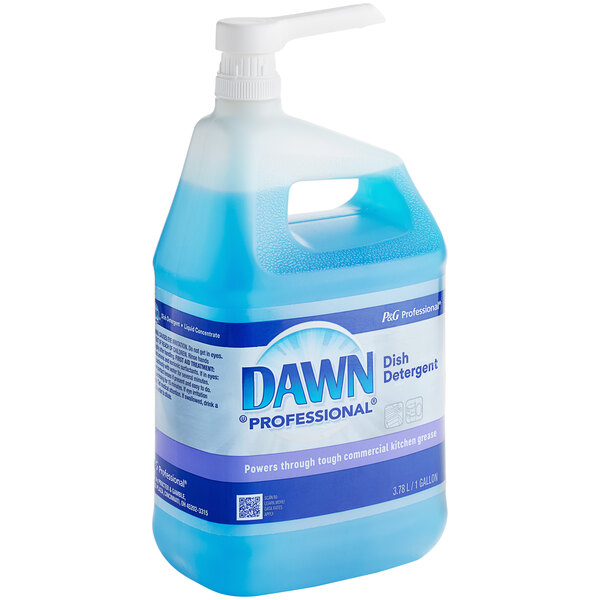 Dawn Professional 08309 1 Gallon / 128 oz. Manual Pot and Pan Detergent ...