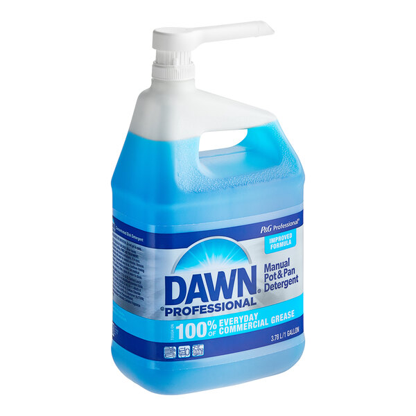 Dawn Professional 08309 1 Gallon / 128 oz. Manual Pot and Pan Detergent ...