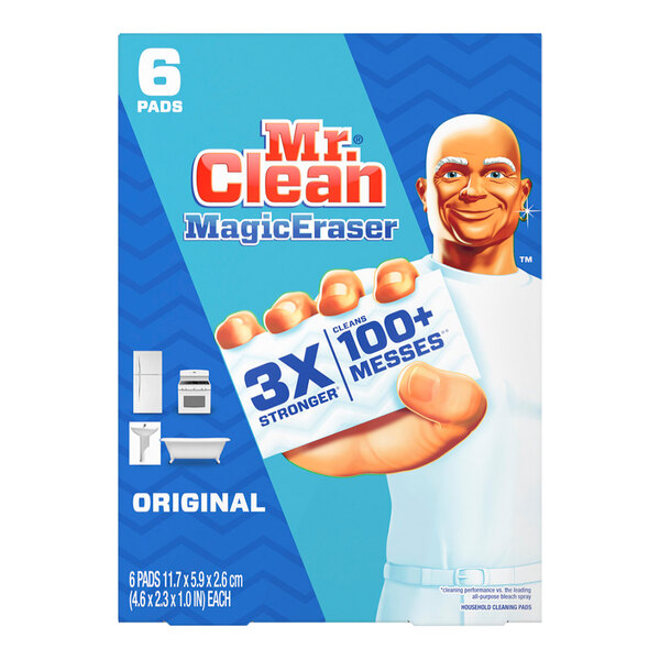 Mr. Clean 79009 Original Magic Eraser 6 Count - 6/Case
