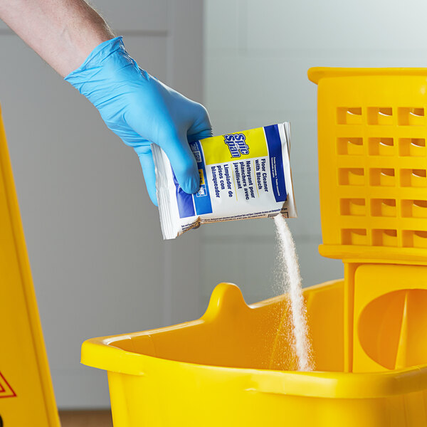 Spic and Span 02010 Floor Cleaner with Bleach 2.2 fl. oz. - 45/Case