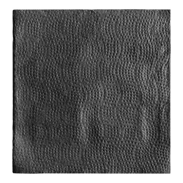 Choice Black 1-Ply Beverage / Cocktail Napkin - 4,000/Case