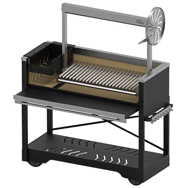 Nuke BBQ Puma Argentinian-Style Gaucho / Charcoal Grill with Control Wheel