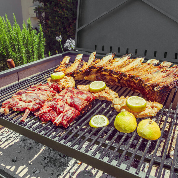 Nuke Pampa 30" Portable Outdoor Gaucho Charcoal Grill