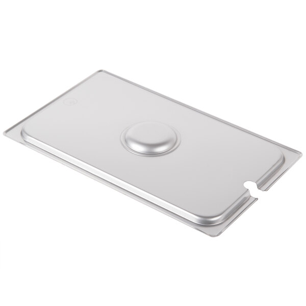 Choice Full Size Stainless Steel Slotted Steam Table / Hotel Pan Cover