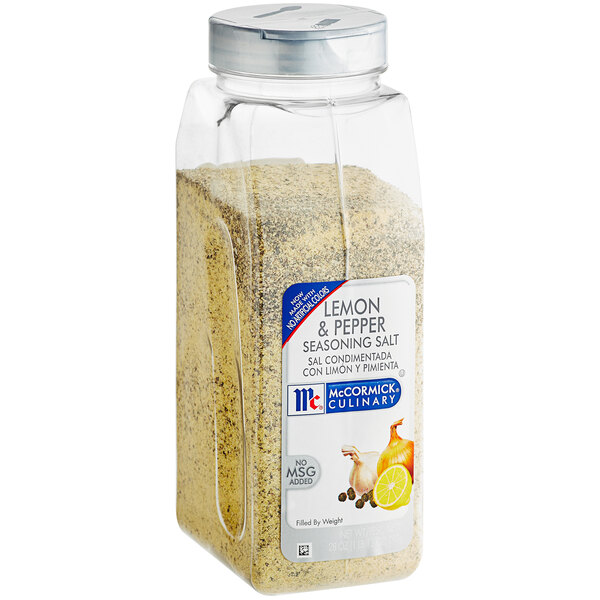 McCormick Culinary Lemon and Pepper Seasoning Salt 28 oz.