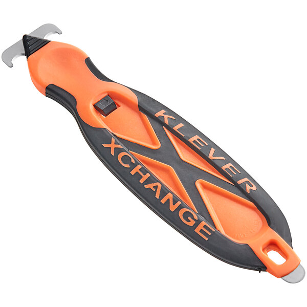 Klever Kutter X-Change Orange Box Cutter with Kurve Head KCJ-XC-40G