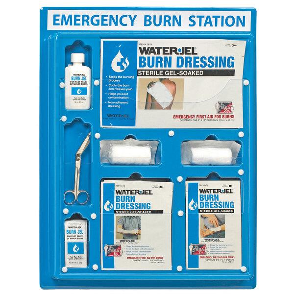 Medi-First Large 21 Piece Emergency Burn Station