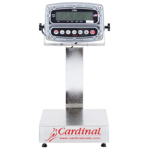 Cardinal Detecto EB-15-190 15 lb. Electronic Bench Scale with 190 ...