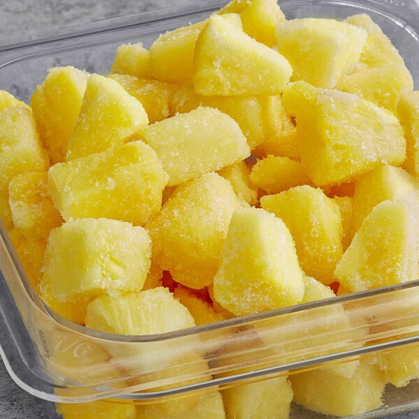 Dole IQF Pineapple Chunks 20 lb.