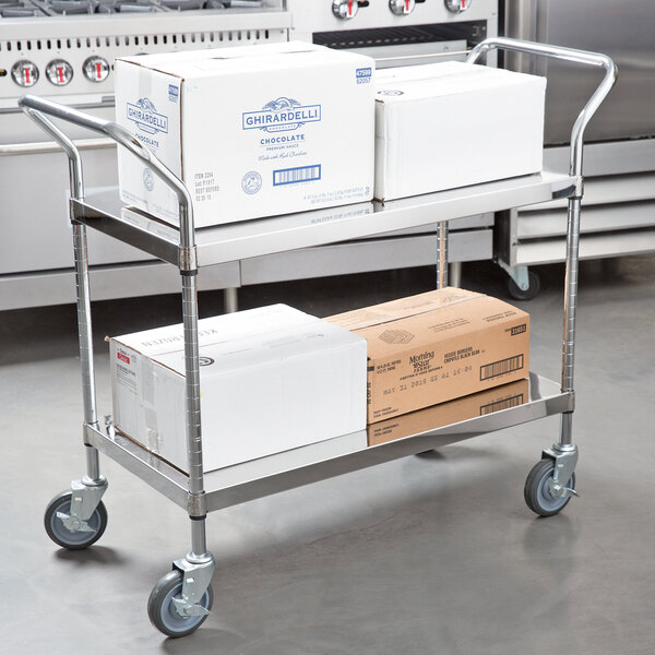 Regency 18" NSF Chrome Utility Cart Handle