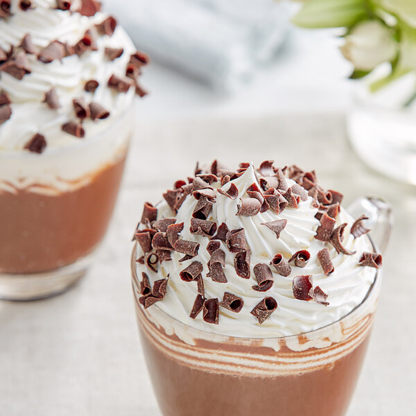 Mona Lisa Dark Chocolate Blossom Curls 10 lb.