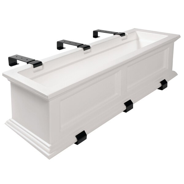 Mayne Adjustable Deck Rail Bracket for Window Boxes - 2/Pack