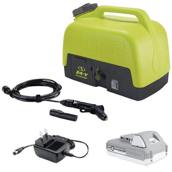 Sun Joe WA24C-LTE 5 Gallon iON+ Cordless Portable Sprayer with 2.0 Ah ...