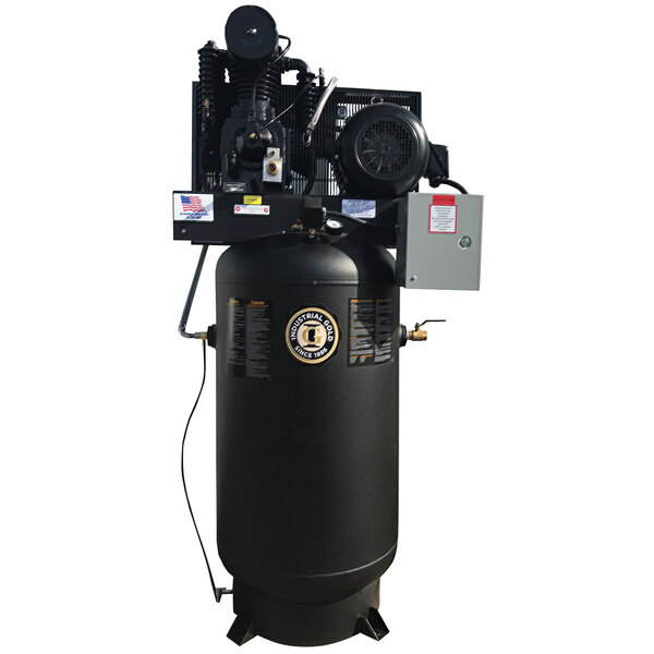 Industrial Gold 80 Gallon 7.5 hp 1 Phase Vertical Portable ...