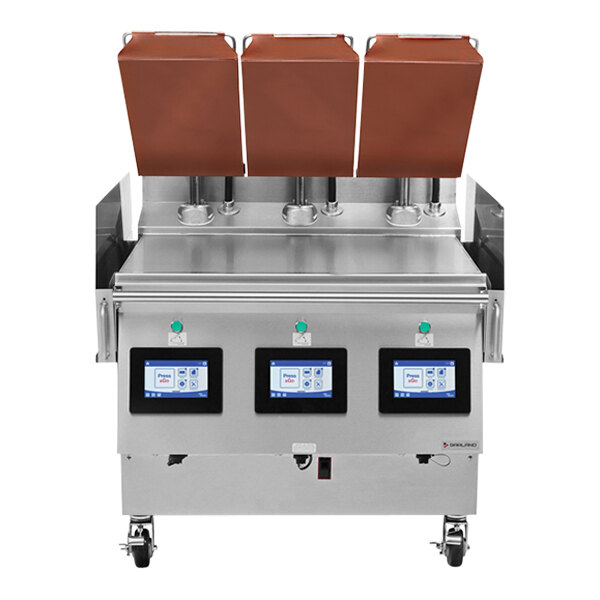 Garland Xpress XPG36 LP 36" Liquid Propane Clamshell Griddle with 3 ...