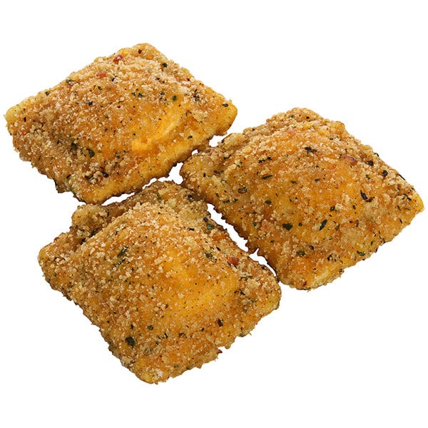 Bernardi Breaded Cheese Ravioli 5 lb. - 2/Case