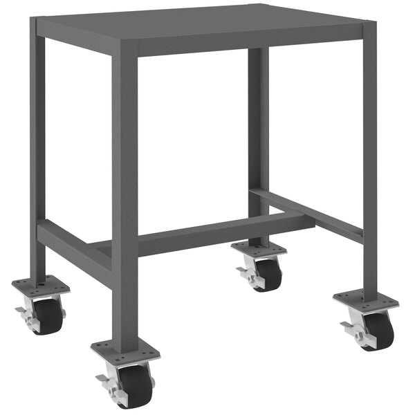 Durham Mfg 18" x 24" 1 Shelf Mobile Machine Table MTM182430-2K195