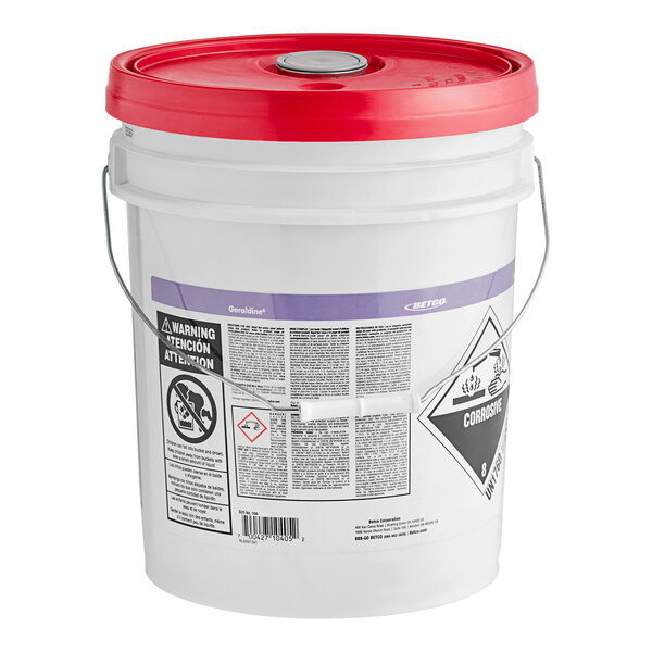 Betco 1040500 Geraldine 5 Gallon Non-Ammoniated Floor Stripper