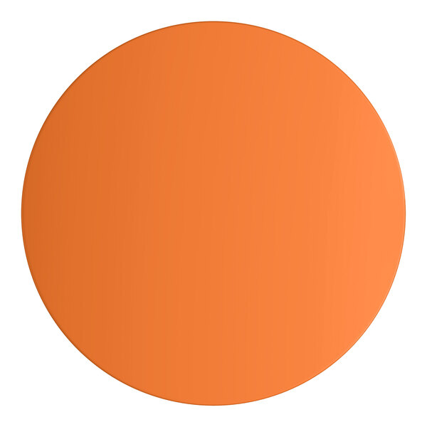 Lancaster Table & Seating Alloy Series 30" Round Amber Orange Bar ...