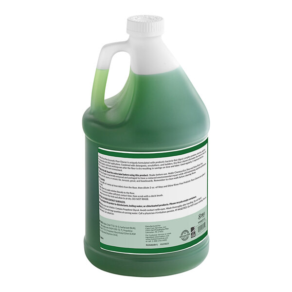 Noble Eco Step and Shine 1 Gallon Concentrated No Rinse Floor Cleaner ...