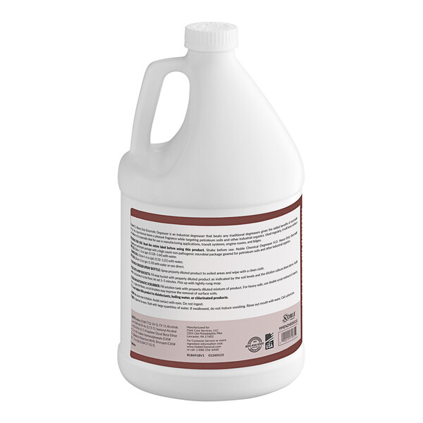 Noble Eco Degreaser H.D. 1 Gallon Concentrated Enzymatic Degreaser - 4/Case