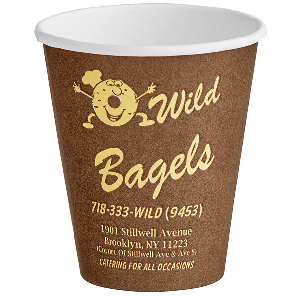 Customizable 12 oz. Single Wall Paper Hot Cup. - 700/Case