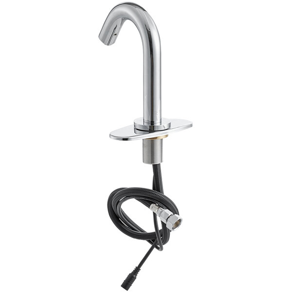 Waterloo Deck Mount Chrome Hands-Free Sensor Faucet with 4 3/4 ...
