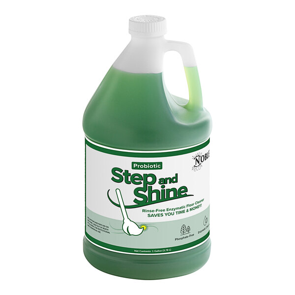 Noble Eco Step and Shine 1 Gallon Concentrated No Rinse Floor Cleaner