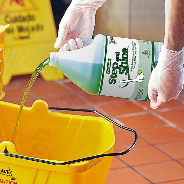 Noble Eco Step and Shine 1 Gallon Concentrated No Rinse Floor Cleaner