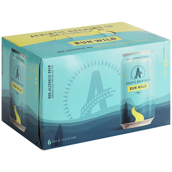 Athletic Brewing Co. Run Wild Non-Alcoholic IPA 12 fl. oz. 6-Pack
