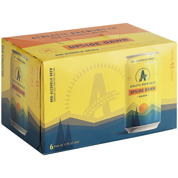 Athletic Brewing Co. Upside Dawn Non-Alcoholic Golden 12 fl. oz. 6-Pack