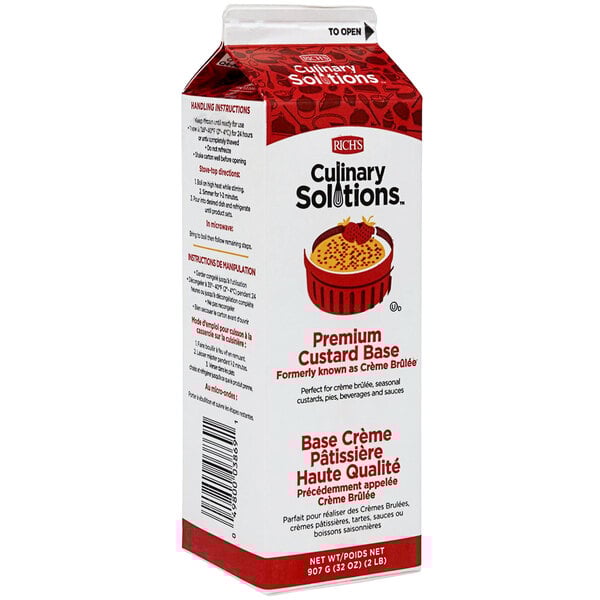 Rich's Premium Custard Base 32 oz. - 12/Case