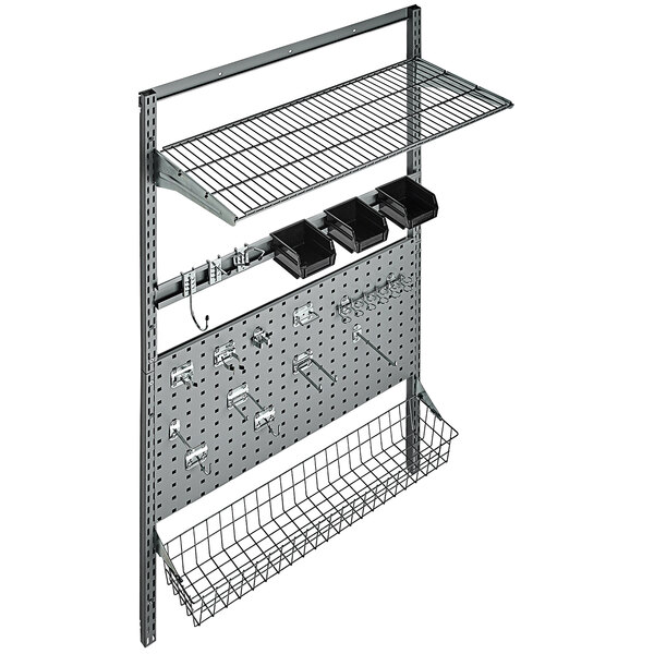 Triton Products 33" x 14 1/2" x 63" Modular Wall Mount Storage Kit