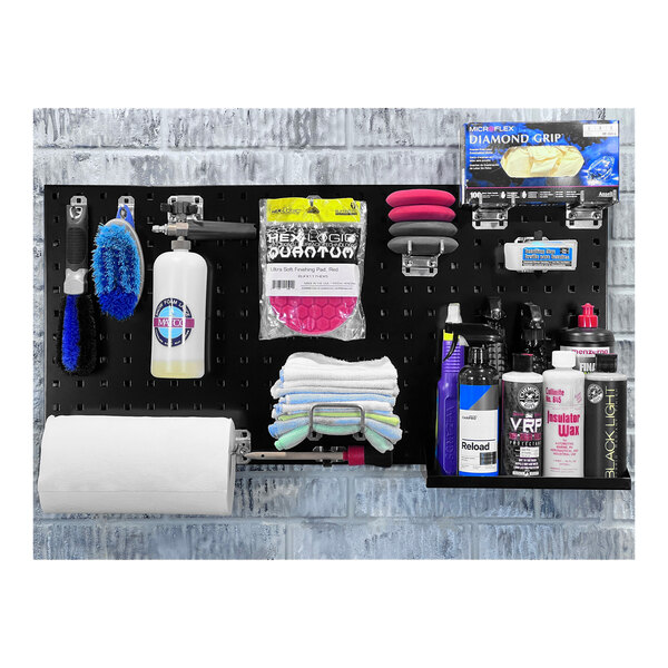 Triton Products 18" x 36" Black Steel LocBoard - 2/Pack