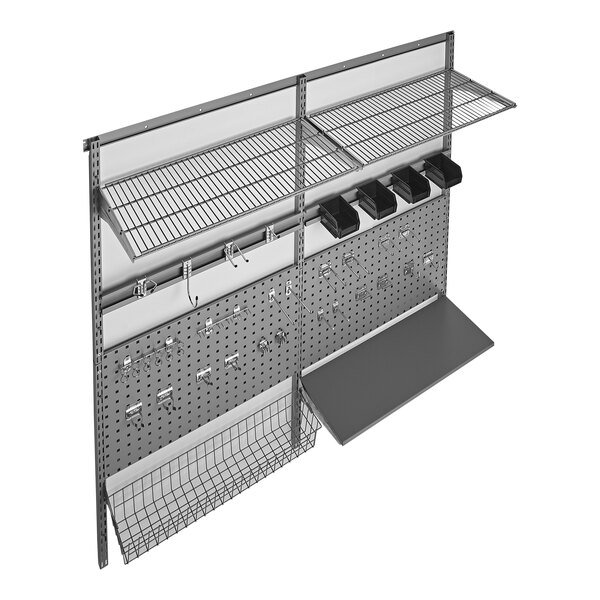 Triton Products 66" x 14 1/2" x 63" Modular Wall Mount Storage Kit