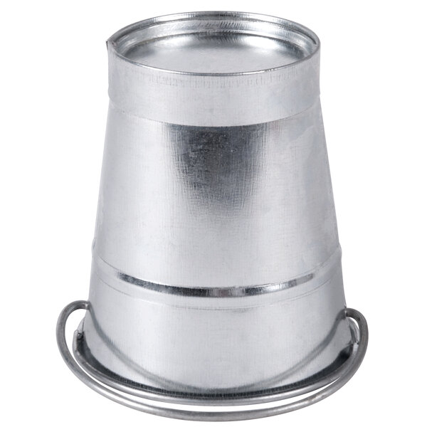 American Metalcraft GP3 Mini Galvanized Pail - 3 1/2"